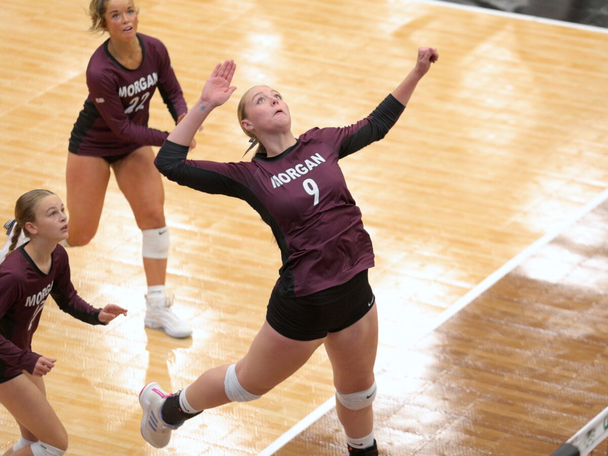 Morgan High volleyball loses 5-set heartbreaker in 3A state ...
